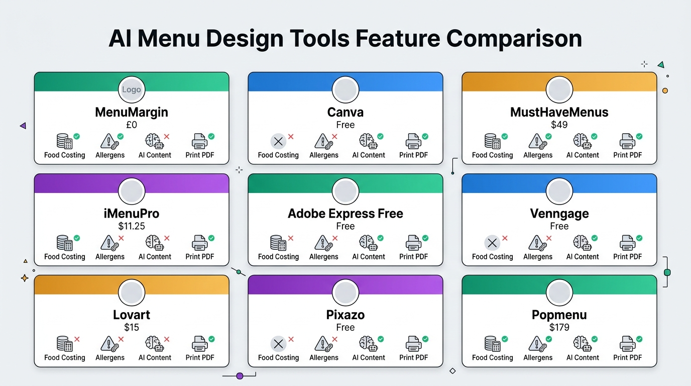 MenuMargin | AI Menu Builder & Food Cost Engineering for UK Restaurants